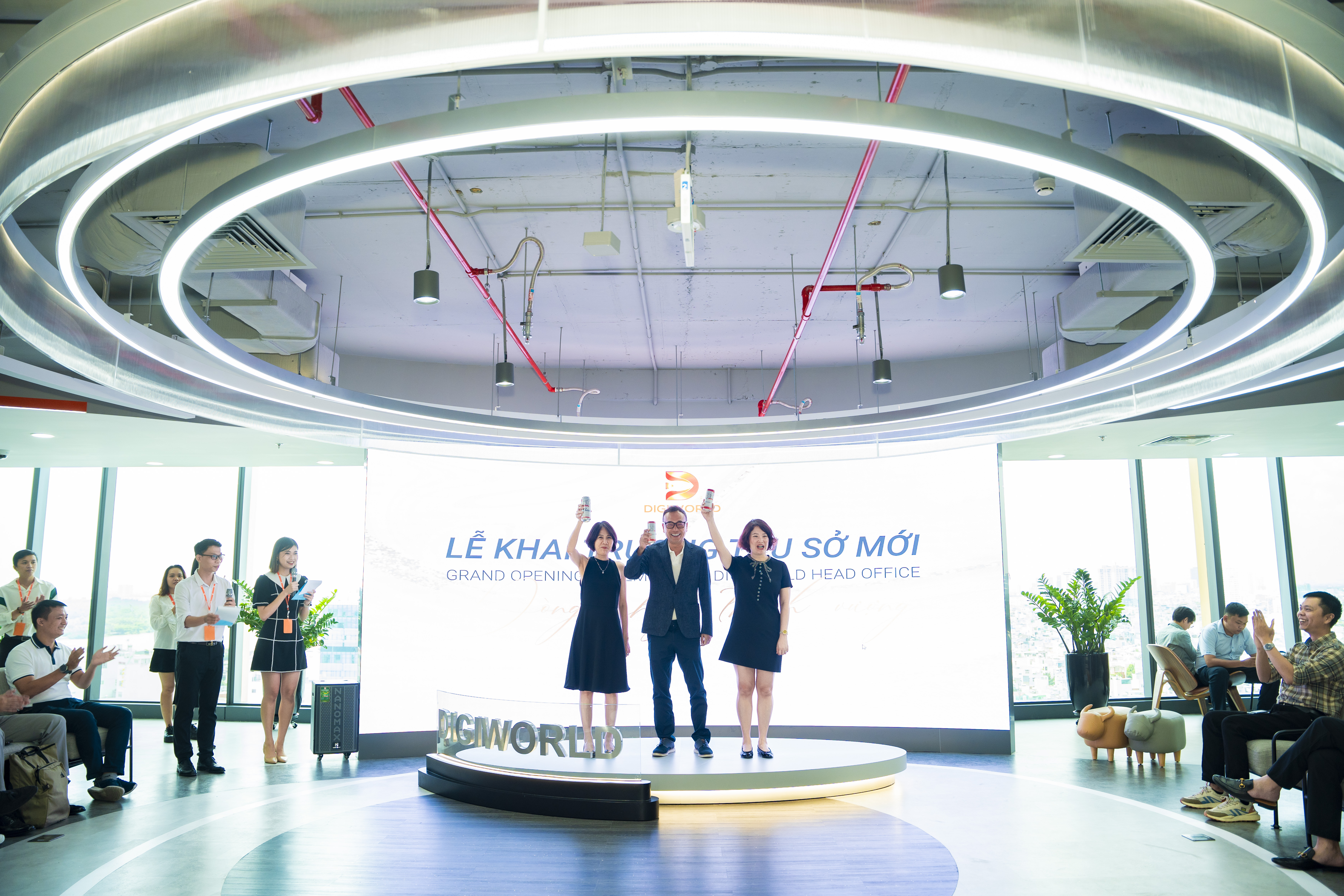 DIGIWORLD OFFICIALLY OPENS NEW HEADQUARTERS WITH THOUSANDS OF WISHES ...